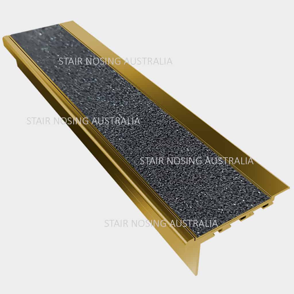 Stair nosing for carpet tiles | EASY TO INSTALL carpet tile stair nosing