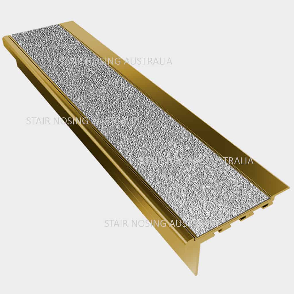 Stair nosing for carpet tiles | EASY TO INSTALL carpet tile stair nosing