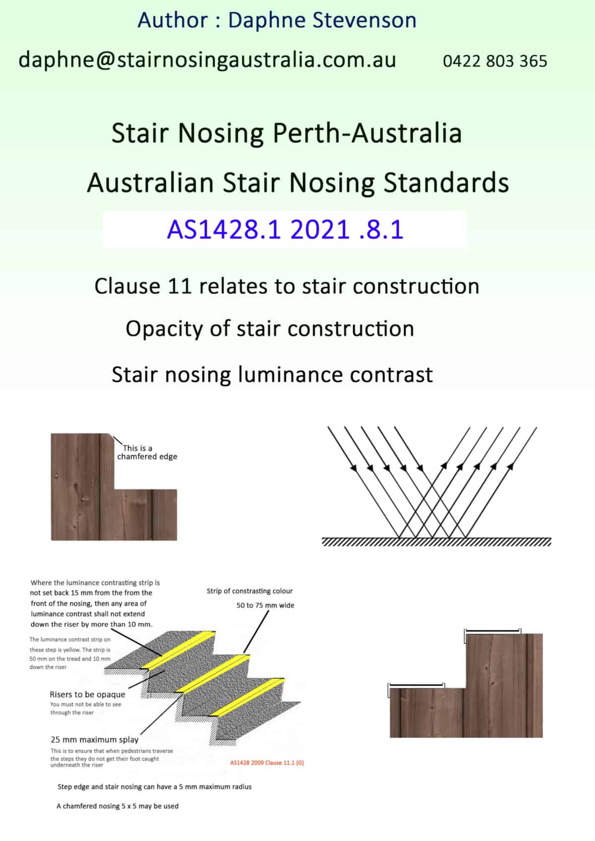 Australian stair nosing standards » What are the rules for stair nosing